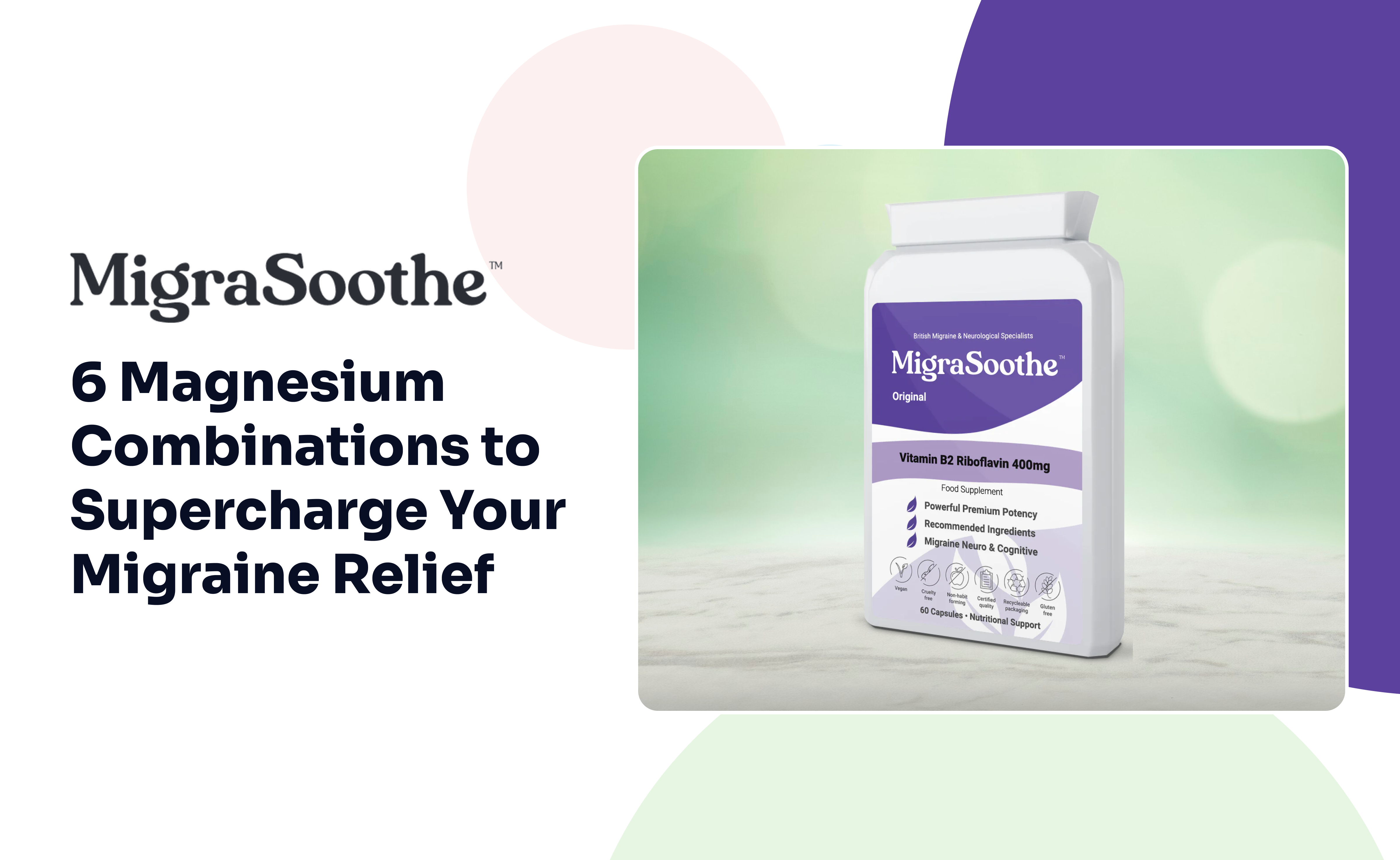 6 Magnesium Combinations to Supercharge Your Migraine Relief ...