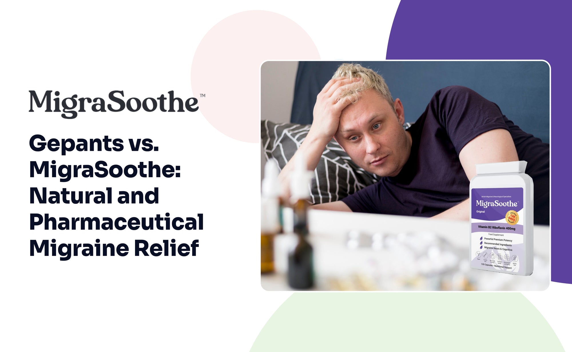 Gepants vs. MigraSoothe: Natural and Pharmaceutical Migraine Relief ...